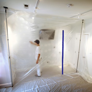 Trimaco E-Z Up® Magnetic Peel + Stick Zipper - Trimaco