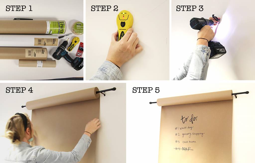 DIY Wall Mounted Paper Roll - Trimaco