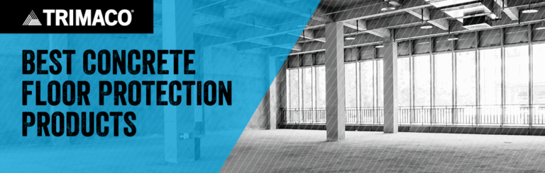 Concrete Floor Protection During Construction - Trimaco
